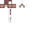 Brown Braid Hair - Base | Minecraft Skin
