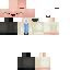 derp white | Minecraft Skin