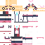 Saiba Momoi | Minecraft Skin