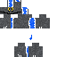 Blue Jurassic World Raptor | Minecraft Skin