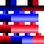 BLUE & RED Gradients | Minecraft Skin