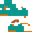 Blooket teal platypus | Minecraft Skin