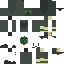 Nyx Skin Population One green version | Minecraft Skin