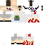 xokas pelea en squid craft games con sangre un moreton | Minecraft Skin