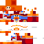 King Dedede Holding Waddle Dee | Minecraft Skin