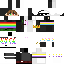 Ranboo hoodie with pan, non binary and lgbtq+ flags | Minecraft Skin