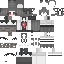 Monochrome Utsuho Reiuji (Armageddon) | Minecraft Skin