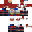 (Red version) Achievement Hunter Kerry Shawcross | Minecraft Skin