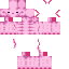 Leucistic Axolotl | Minecraft Skin