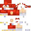 Fire sonic | Minecraft Skin