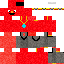 Drippy Elmo with Jacket | Minecraft Skin