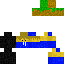 dude carrying a grass block | Minecraft Skin