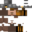 A chest of Warm Baby Villager | Minecraft Skin
