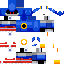 Metal sonic Tripolar | Minecraft Skin
