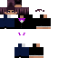 Minecraft Boy With Purple Bow-Tie | Minecraft Skin