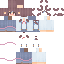 Momiji Hozuki in a school uniform (Onimai) | Minecraft Skin
