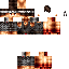 Dark alt. costume Ryu (SF3 3S) | Minecraft Skin