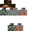Mossy Cobblestone Steve Design | Minecraft Skin