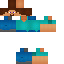 steve bare bones shaded | Minecraft Skin