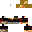 Demon slayer OC Azumi W/ demon slayer mark and injuries | Minecraft Skin