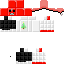 Christmas Mooshroom|Plastic Texture | Minecraft Skin