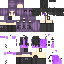 My dsmp and fable smp OC (sapphire orchid) | Minecraft Skin