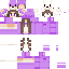 Lele Skin Purple fox | Minecraft Skin