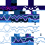 Blue Skull | Minecraft Skin