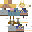 Bloody Darryl The Strapped | Minecraft Skin