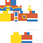 King Dedede (Smash Remix Design( | Minecraft Skin