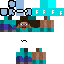 cool steve holding facebook | Minecraft Skin