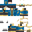 blue prince | Minecraft Skin