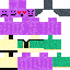 Purple slime Apu Cosplay | Minecraft Skin