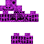 Purple skeleton by calletuben | Minecraft Skin