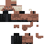 NWO Hulk Hogan (Shirtless) | Minecraft Skin