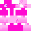 Pink Axolotl Fall Guy | Minecraft Skin