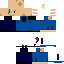 Axol (SMG4) w/ Eye Scar | Minecraft Skin