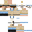 C1 officer with a goatee | Minecraft Skin