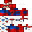 Javier Spider Man mascara levantada | Minecraft Skin