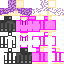pink and purple gamer eboy colorfull | Minecraft Skin