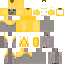 crying cat banana | Minecraft Skin