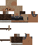 Liver Chestnut Centaur Warrior | Minecraft Skin