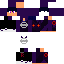 Midnight purple r34 skyline person | Minecraft Skin