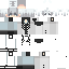 slightly edited nagi school outfit | Minecraft Skin