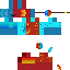 Half Fire Half Ice | Minecraft Skin