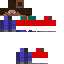 Steve Monaco Flag | Minecraft Skin