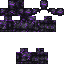 Crying Obsidian Steve | Minecraft Skin