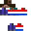 Steve Netherlands Flag | Minecraft Skin