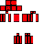 Red guy with black outline | Minecraft Skin