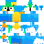 Blue Parrot | Minecraft Skin
